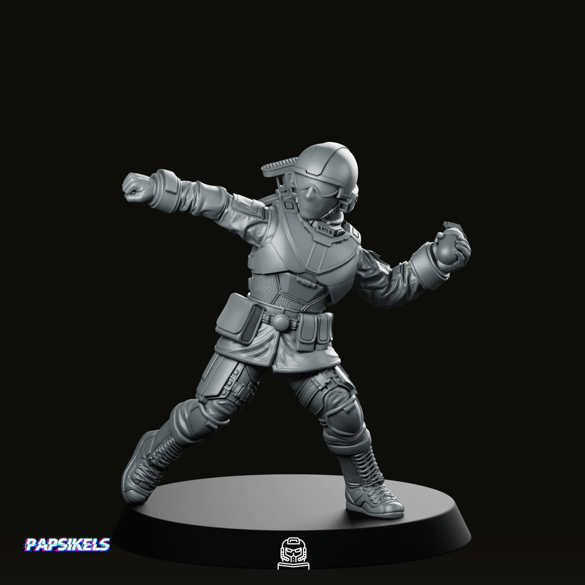 Seaf Army Corps Infantry 2 Miniature Dynamic Sci-Fi Science Fiction by ...