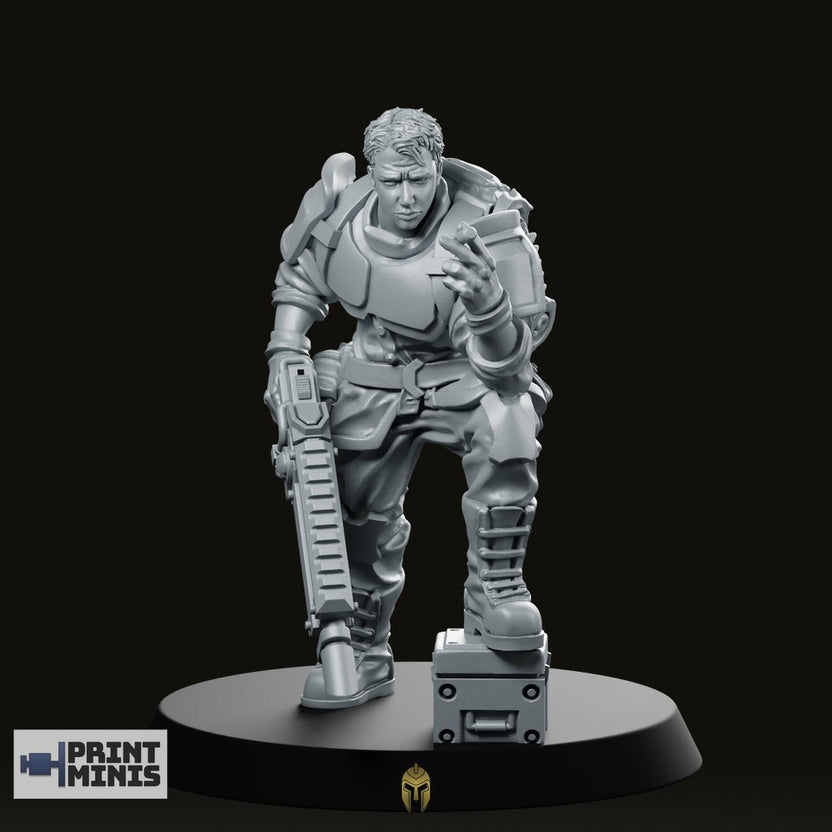 28mm Sci-fi Miniatures - We Print Miniatures