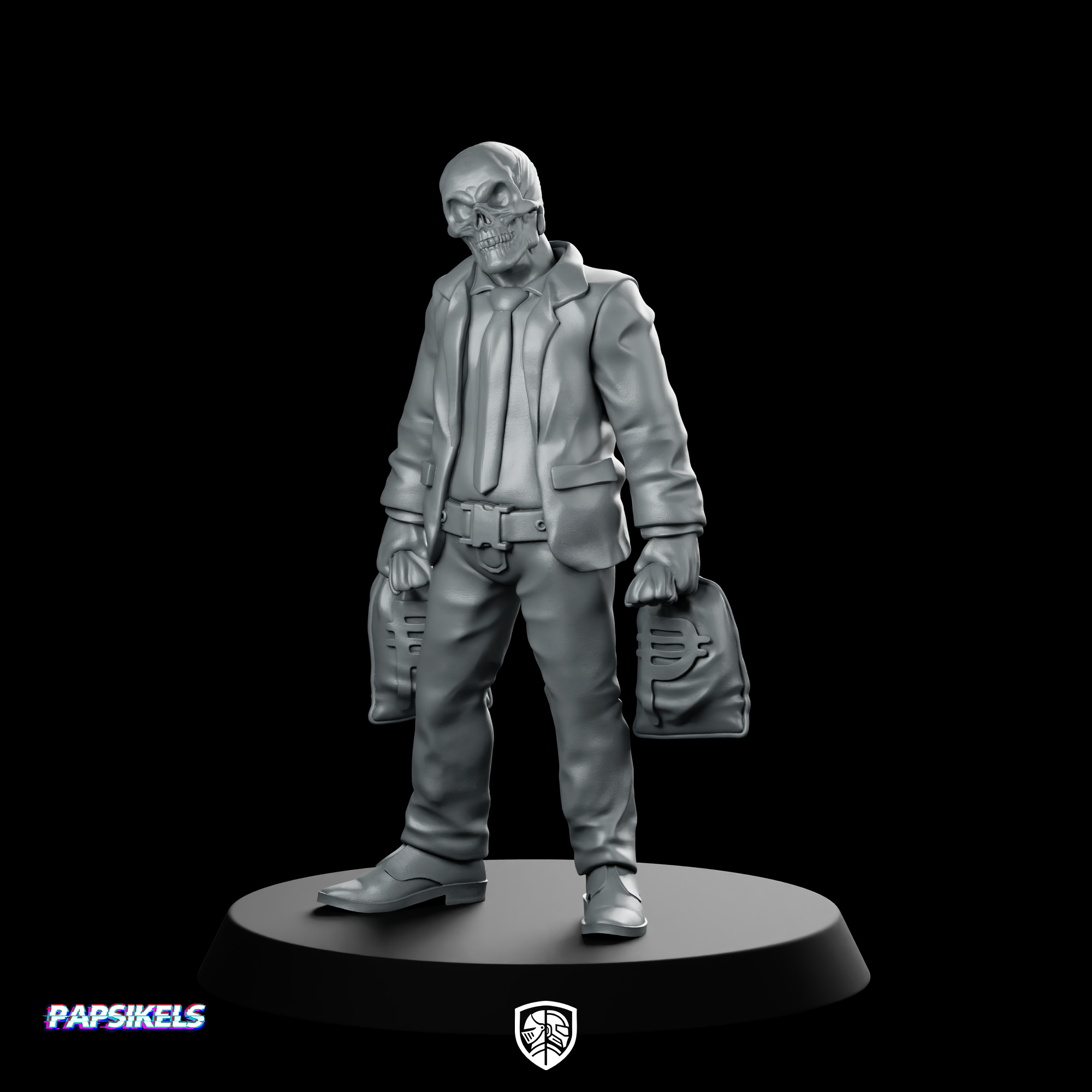 Skelerobber C SkeleGang Undead Heist Robber | We Print Miniatures