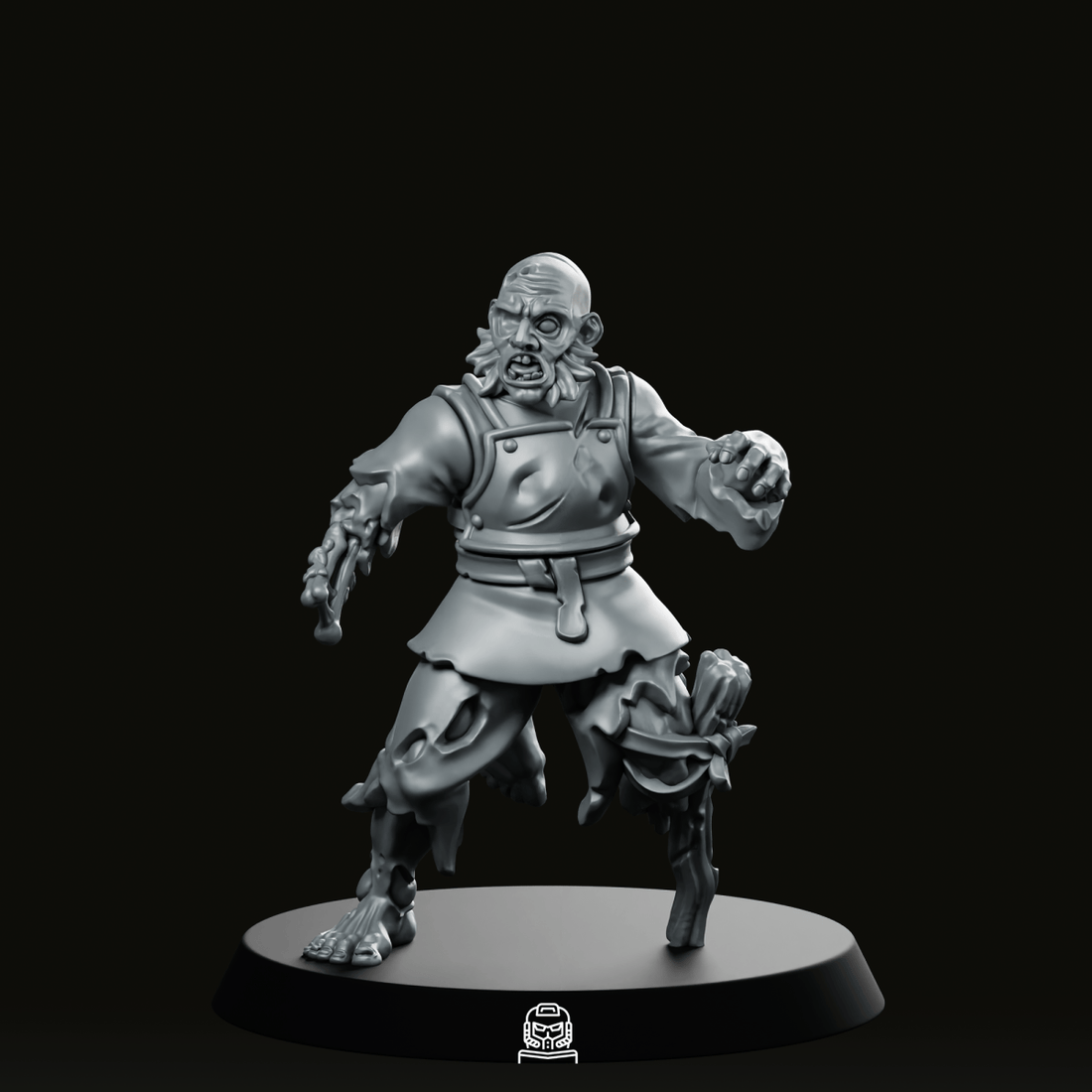 Undead 03 Zombie Miniature Fantasy by Vae Victus Miniatures – We Print ...