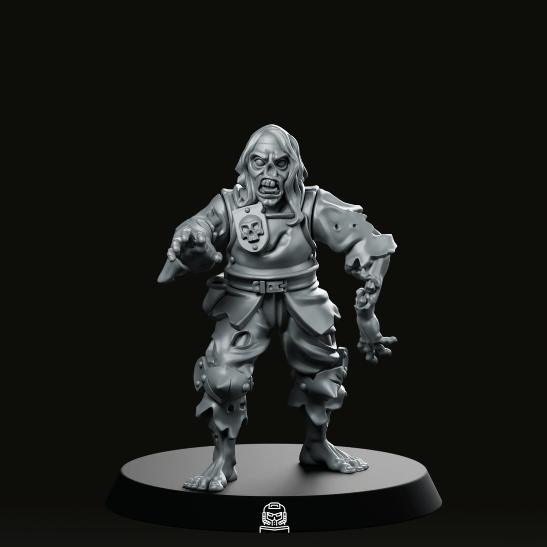 Undead 04 Zombie Miniature Fantasy by Vae Victus Miniatures – We Print ...