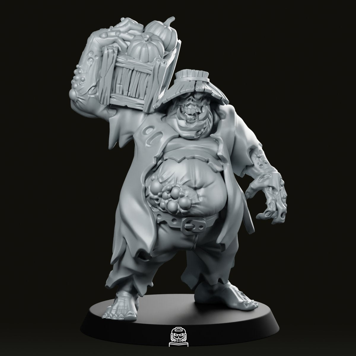 Undead Worker Miniature Fantasy by CastNPlay – We Print Miniatures