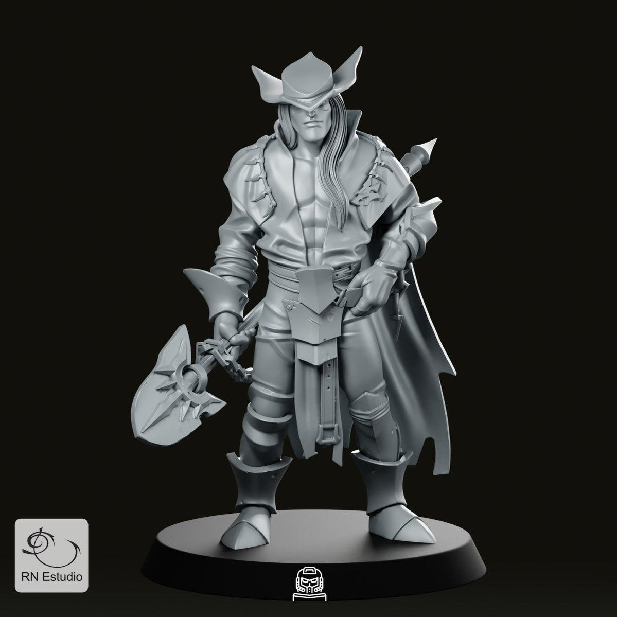 Undertaker Morte Miniature Fantasy by RN Estudio – We Print Miniatures