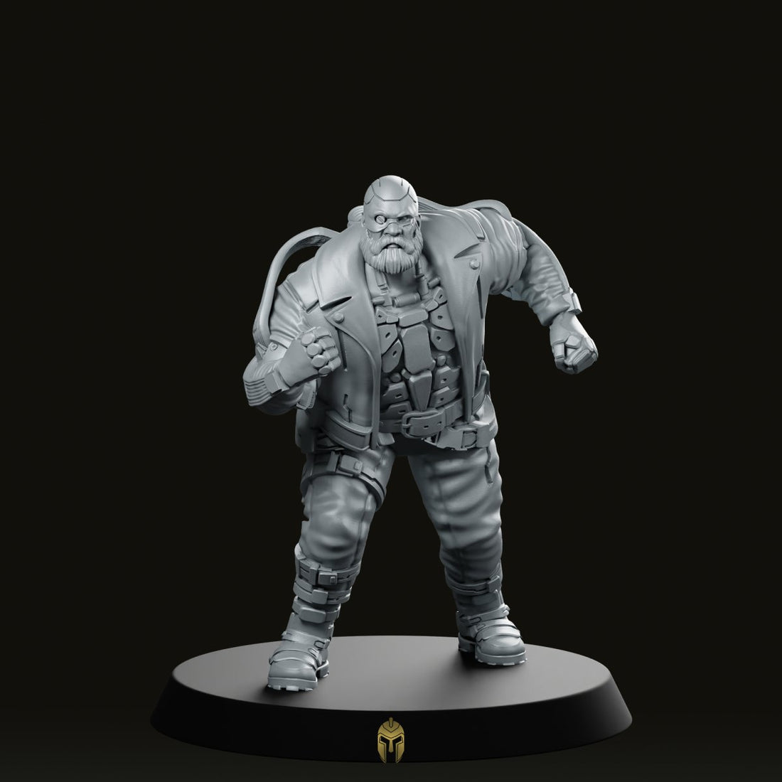 Volt 01 Cyberpunk Miniature Science Fiction by Unit9 – We Print Miniatures