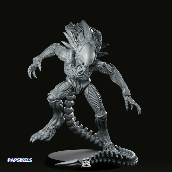 Alien Xeno Praetorian C Miniature Science Fiction by Papsikels ...