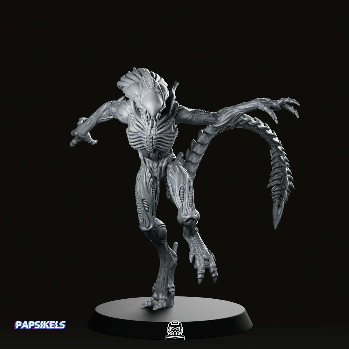 Alien Xeno Predalien 4 Miniature Science Fiction by Papsikels ...
