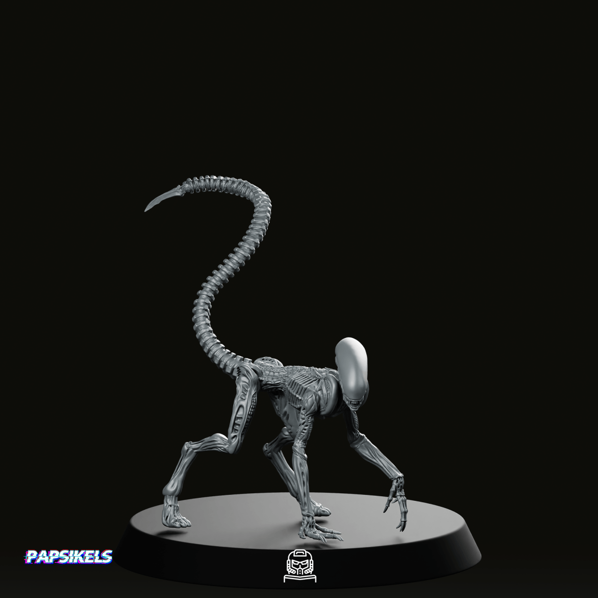 Alien Xeno Runner A Science Fiction by Papsikels Miniatures – We Print ...