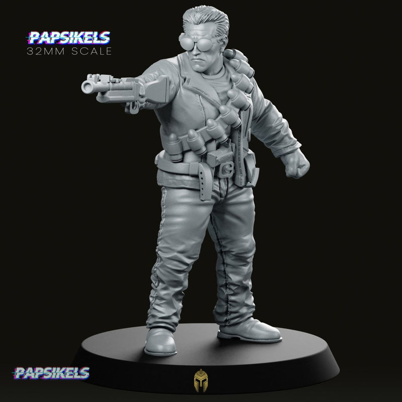 Exterminator Gang Member Shotgun Miniature Science Fiction by Papsikels ...