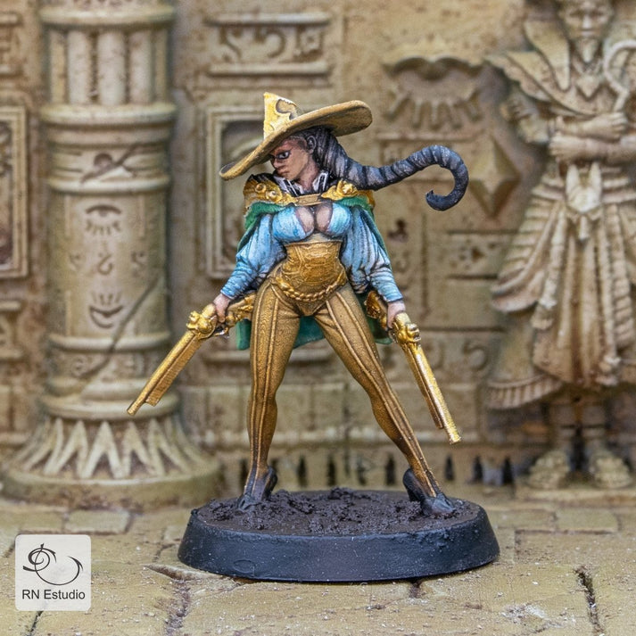 Inna Witch Hunter Miniature Fantasy by RN Estudio – We Print Miniatures