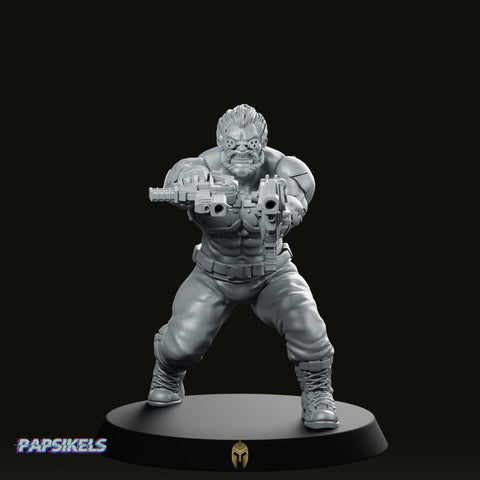 Saberrine Nagol Psycho Sci-Fi Rogue Fighter | We Print Miniatures